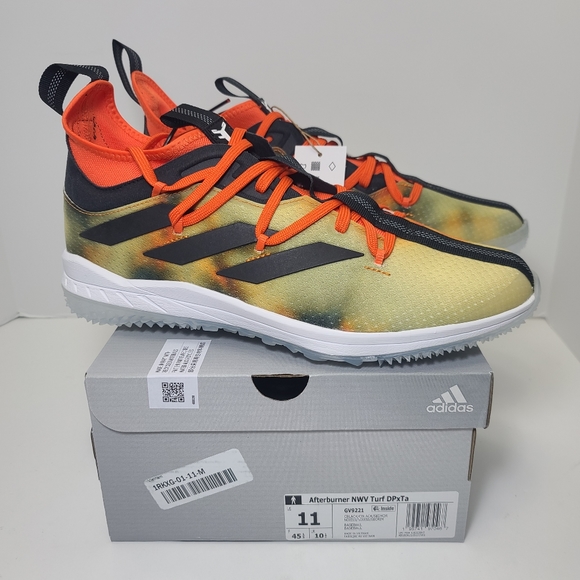 adidas | Shoes | Adidas Afterburner New Wave Baseball Turf Shoes Gv922 ...